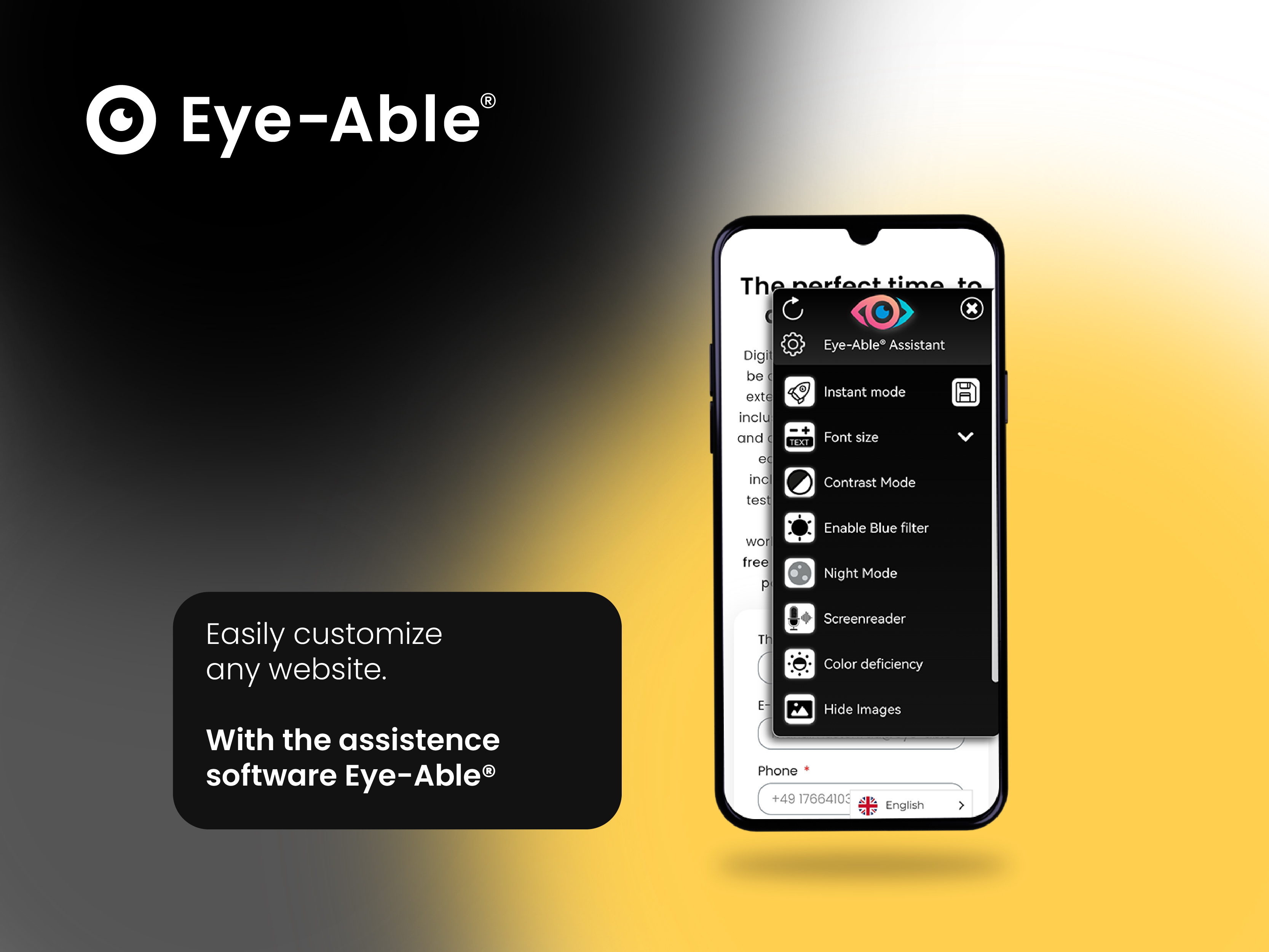 Eye-Able® Dashboard